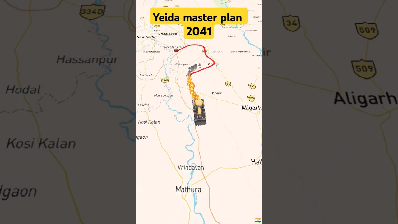 Yamuna authority master plan 2041 #yeidaplots #greaternoidamasterplan#yamunaauthorityplots
