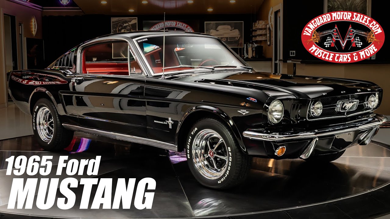 1965 Ford Mustang Fastback For Sale Vanguard Motor Sales #6034