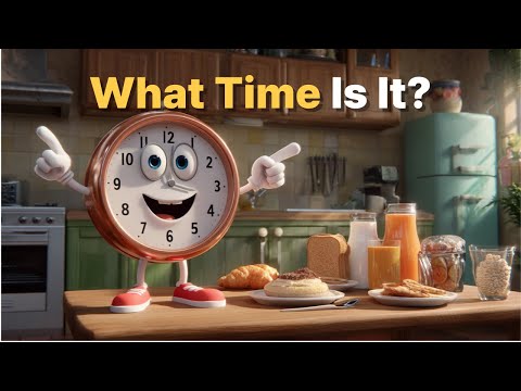 What Time Is It ( No. 19 ) | Fun English Kids Song for Toddlers
