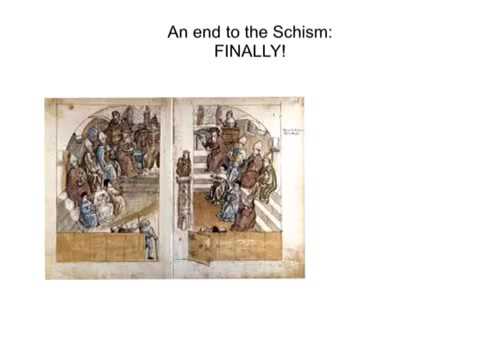 Disasters in the 1300s 1: The Great Schism