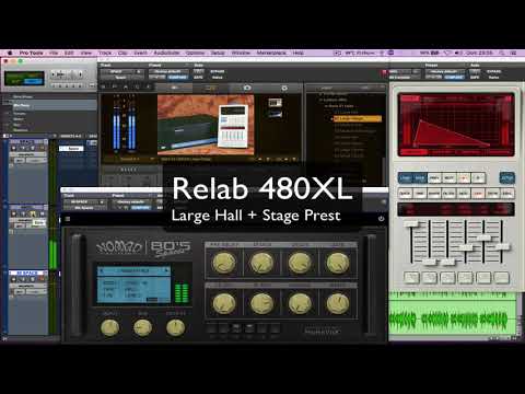 Lexicon 480L Large Hall + Stage Sound Preset by Nomad Factory - Relab - Avid