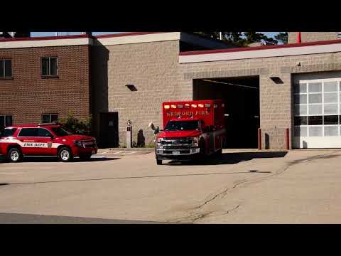 Bedford NH Fire Department Ambulance 3 responding mutual aid
