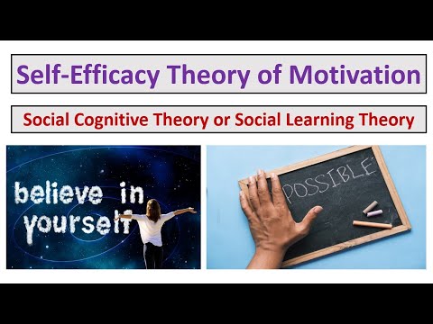 Self-Efficacy Theory of Motivation-Social Cognitive Theory/Social Learning Theory-Urdu/Hindi