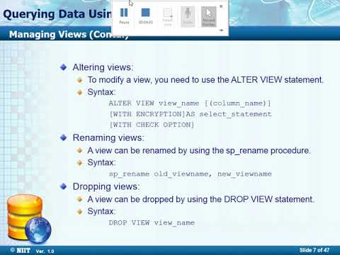 HOW TO CREATE VIEWS IN SQL SERVER 2021 WITH SCHEMABINDING OPTION, ENCRYPTION AND CHECKOPTION
