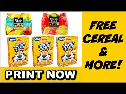 PRINT NOW | MONEYMAKER CEREAL & MORE | Savvy Coupon Shopper