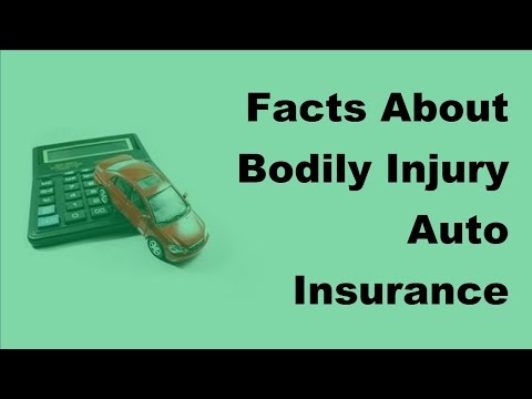 Facts About Bodily Injury Auto Insurance Coverage - 2017 Auto Insurance Facts