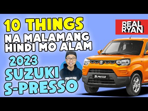 10 THINGS YOU PROBABLY DON'T KNOW ABOUT SUZUKI S-PRESSO 2023
