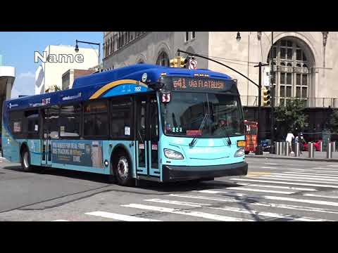 Buses in Brooklyn, NY - the Busiest Bus Network in the United States!! (NAME!)