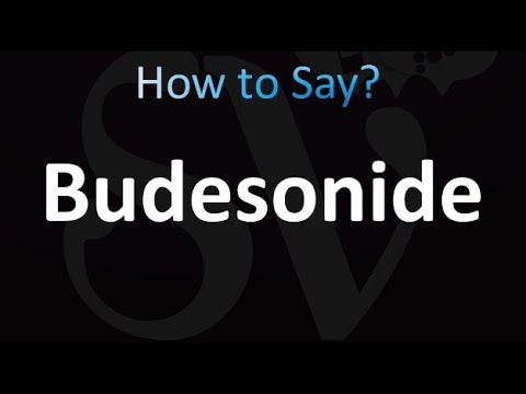 How to Pronounce Budesonide (correctly!)