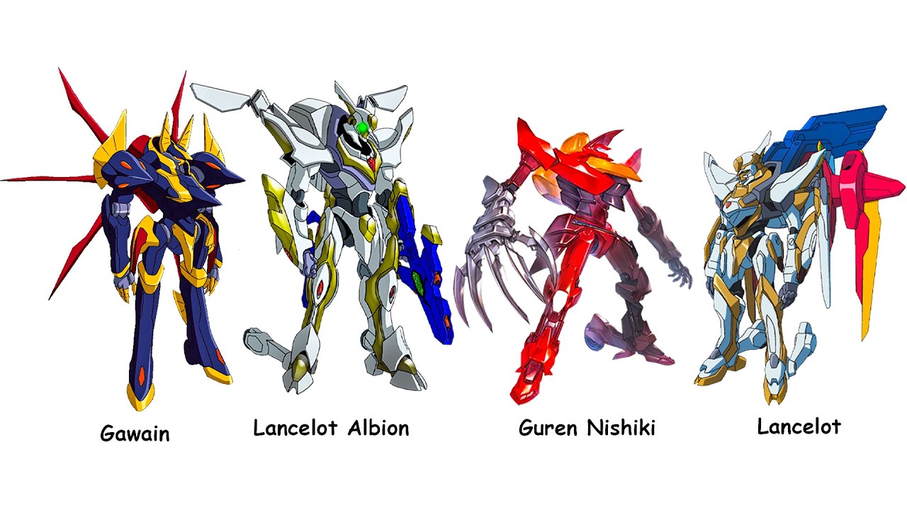 Knightmare Frames in Code Geass