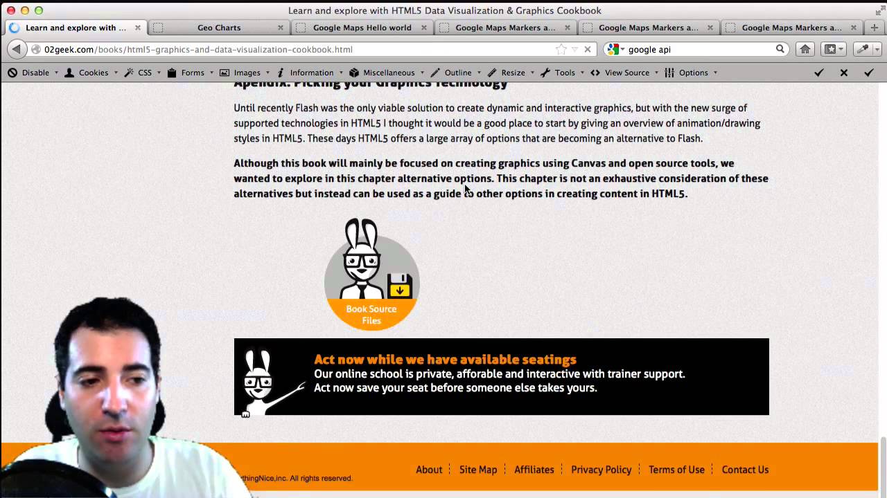 HTML5 Graphing and Data Visualization: Chapter 9