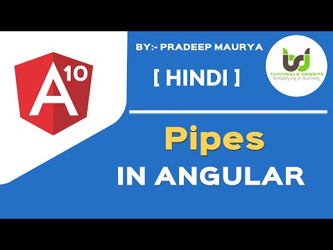 Learn Pipes in Angular | Types of pipes in angular | Angular 10 Tutorials in Hindi | Part 20 ...