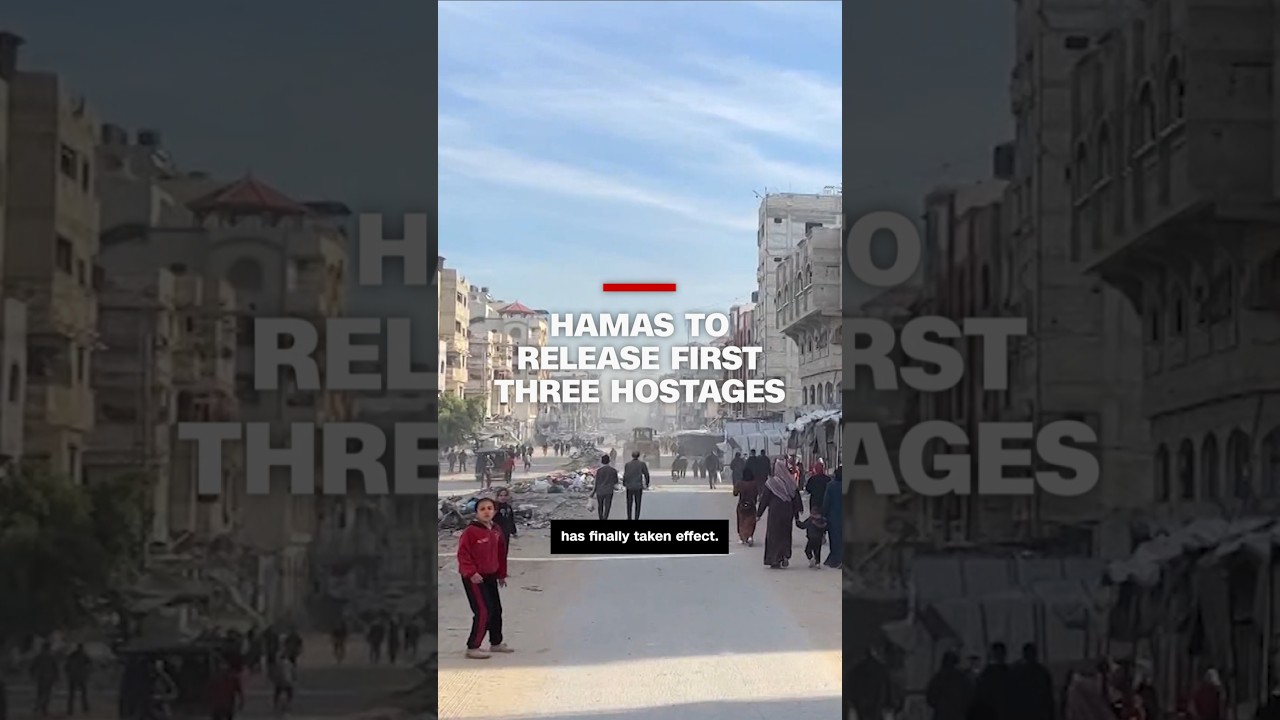 Hamas set to release the first three hostages