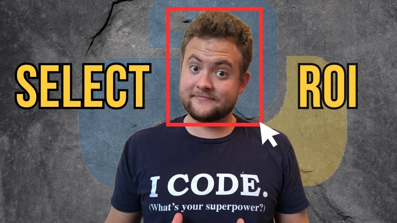 How To Select A Bounding Box In Python With Opencv