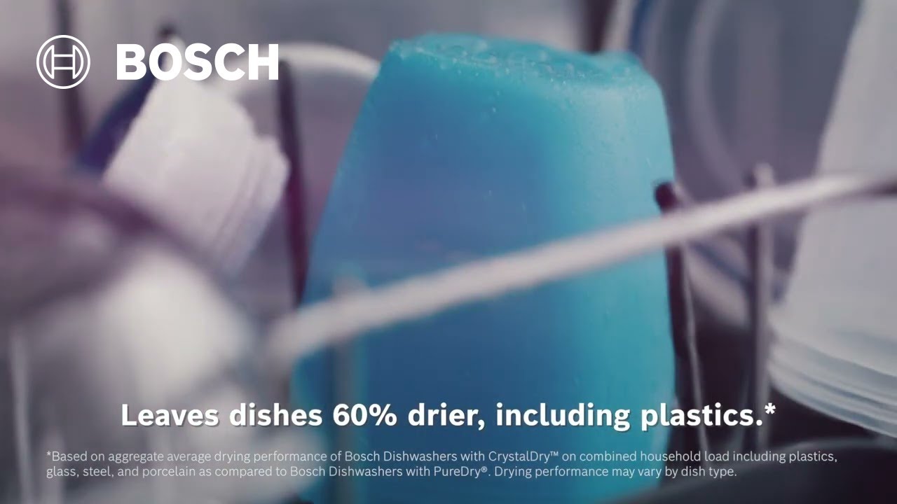 Bosch Dishwasher Drying Technologies & Tips for Drier Dishes