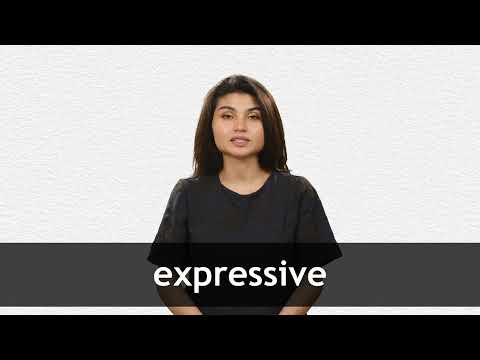 EXPRESSIVE definition and meaning | Collins English Dictionary