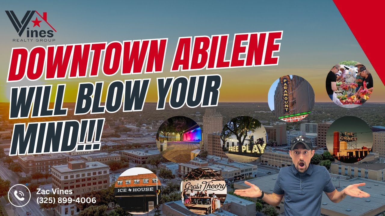 The ULTIMATE Guide to Downtown Abilene: Food, Fun, & What's On the Way