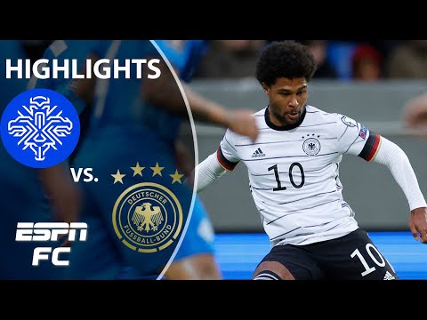 Germany blanks Iceland in impressive 4-0 win | WCQ Highlights | ESPN FC