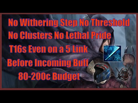 Millions of DPS with Mortem Morsu Before Buffs? - FB Trickster on 80c Budget & 200c Budget T16 Demo