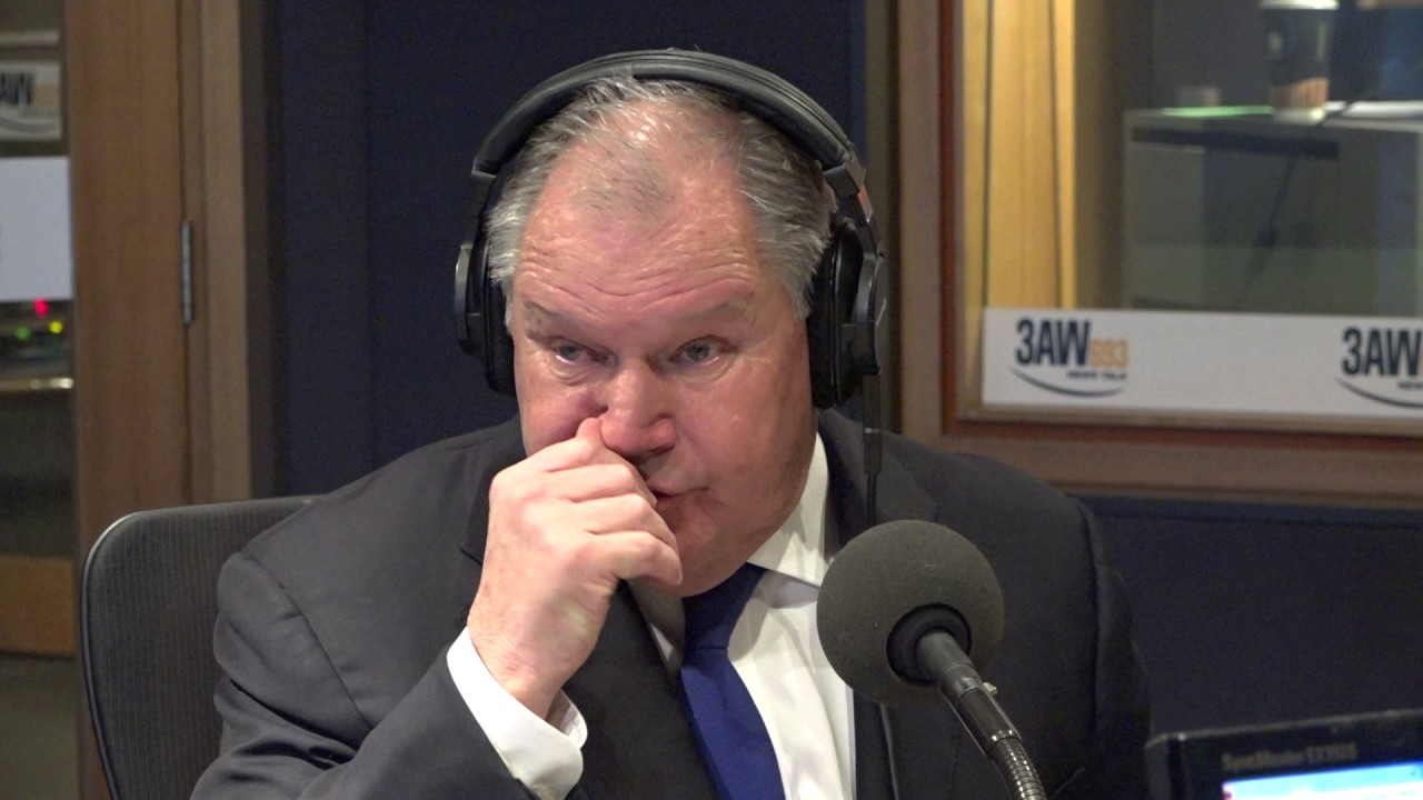 Lord Mayor Robert Doyle in studio with Neil Mitchell