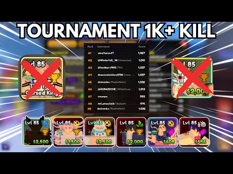 HOW TO GET 1000+ KILL ON #9 TOURNAMENT (Trait Enable) - Anime Last Stand