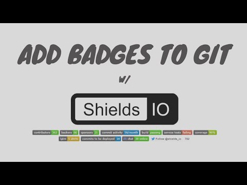 Add Badges to GitHub | Shields IO