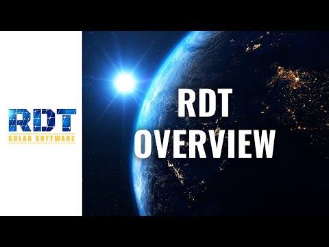 RDT Software Overview
