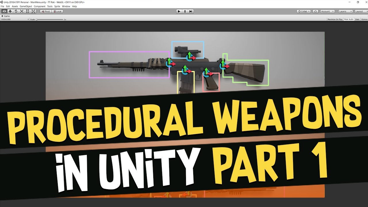 Weapon Generator inspired by Borderlands using Unity.