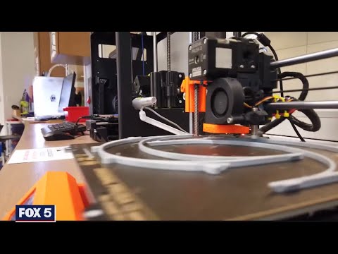 3D printers used to produce medical supplies amid coronavirus outbreak | FOX 5 DC