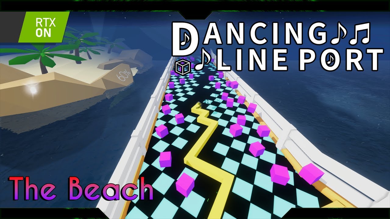 Dancing Line - The Beach (Post Processing)