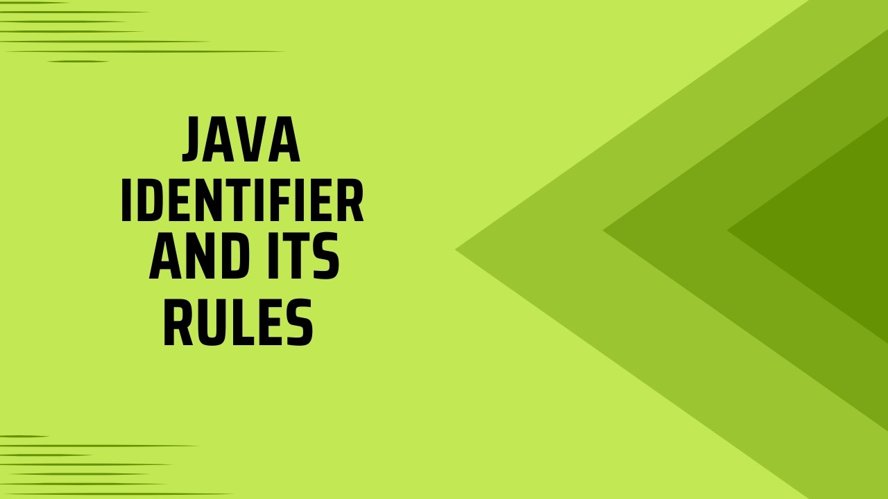 Java Identifiers in hindi | Java Naming Rules with Examples | Java Tutorial for Beginners