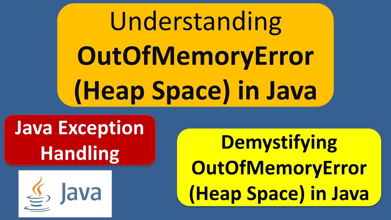 Understanding OutOfMemoryError (Heap Space) in Java | Java Exception Handling