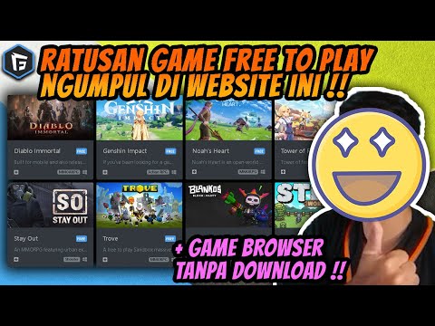 Website Gratis ! Game Free to Play Semua Isinya !! Bahkan Sama Game Browser Gabut PC Tanpa Download