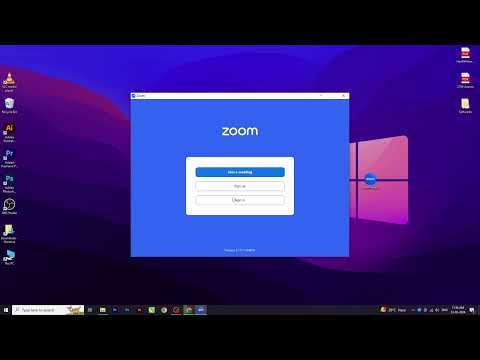 How to Download and Install Zoom App in PC / Laptop Windows 10 2024 in ...