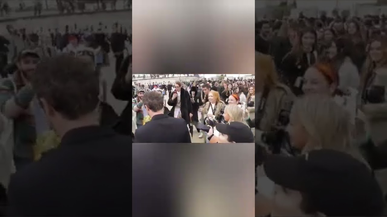 💥 Joseph Quinn Christian Dior París Fashion Week