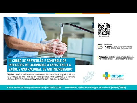III Curso de prevenção e controle de infecções 13/03