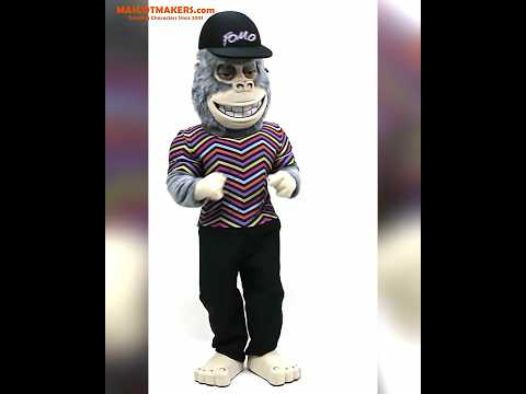 Monkey Mascot Costume for Chilled Kongs, CA, USA | Mascot Makers ...