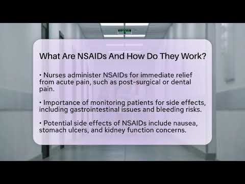 What Are NSAIDs And How Do They Work? - Nursing Knowledge Exchange