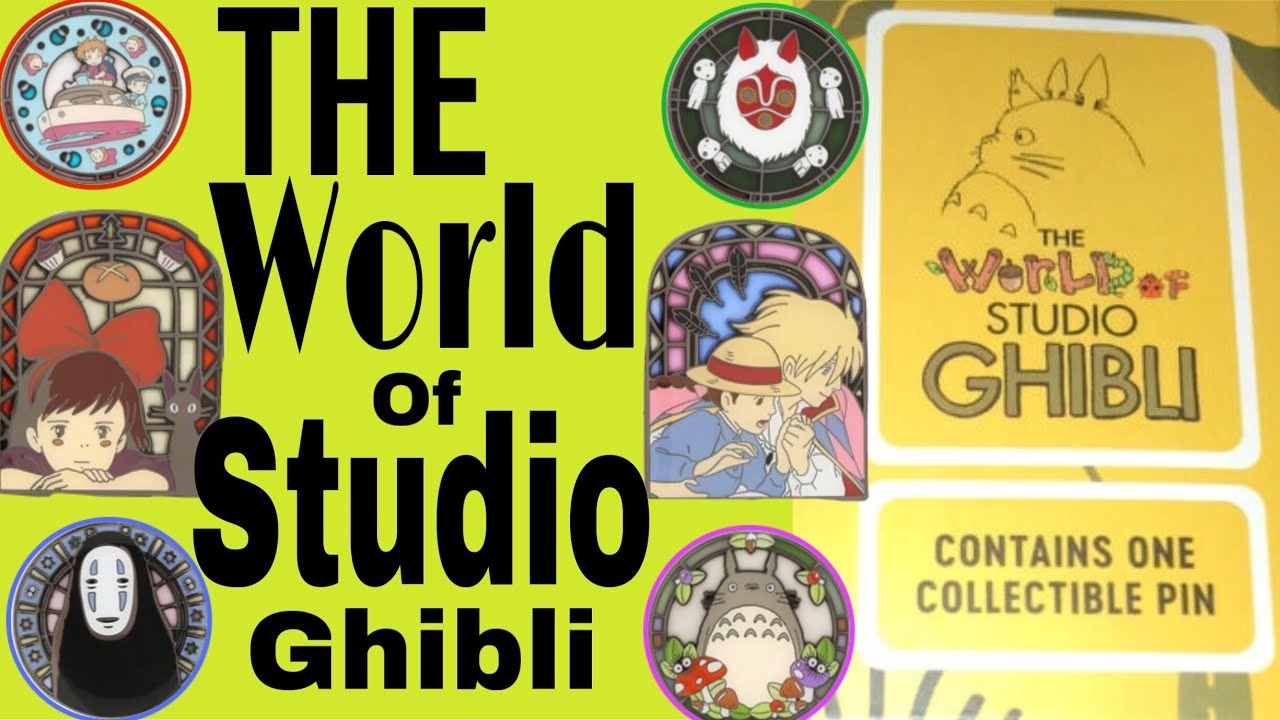 The World of Studio Ghibli Pins