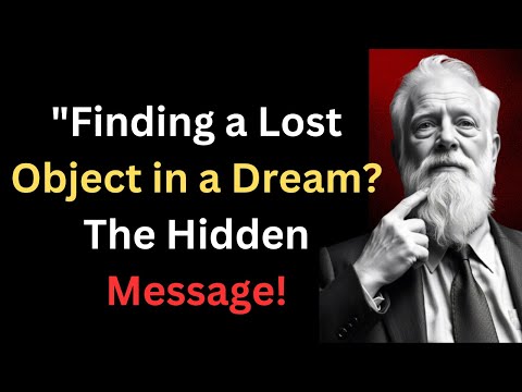 Finding A Lost Object In Dream, The Spiritual Meaning