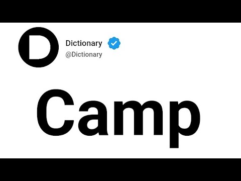 Camp Meaning In English