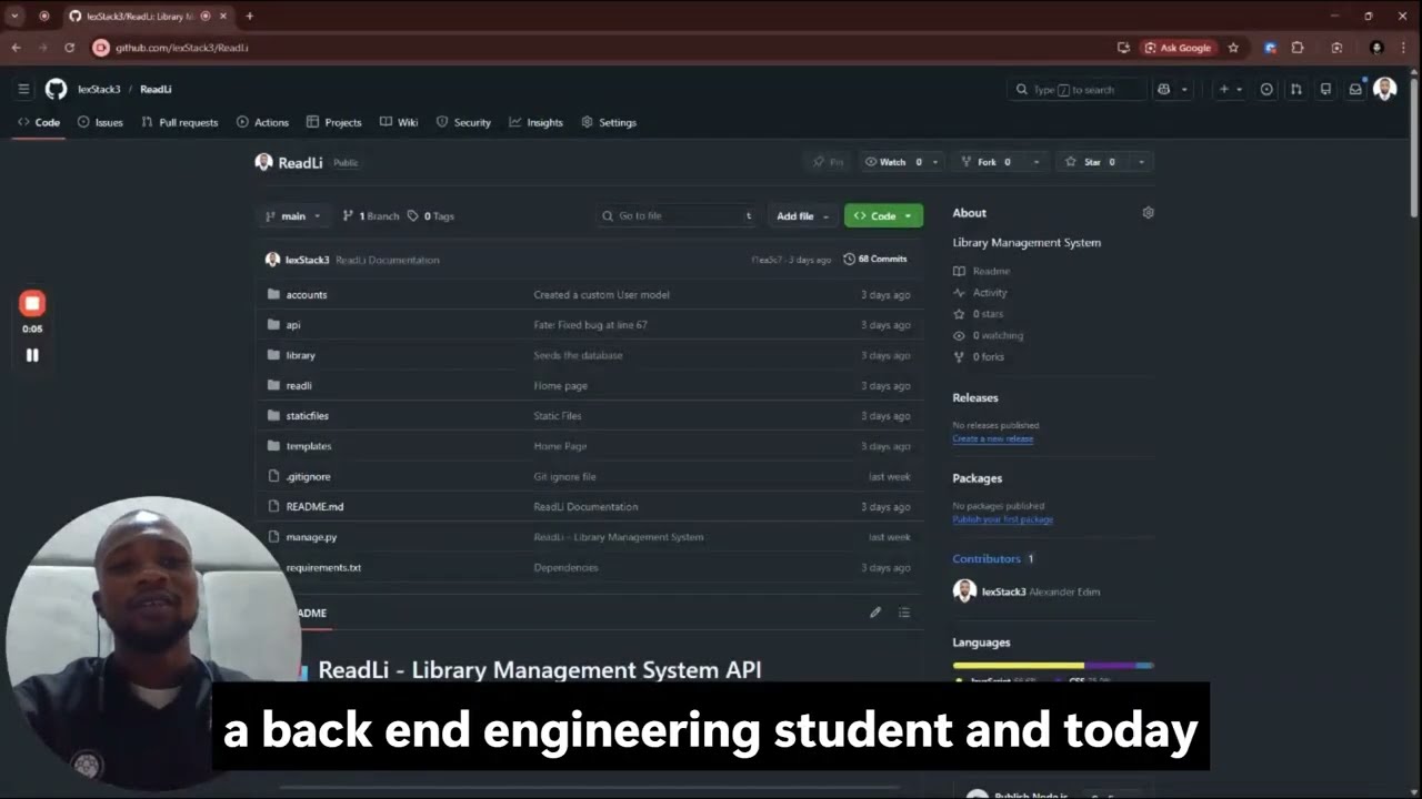 ALX Backend Capstone | ReadLi Library Management System