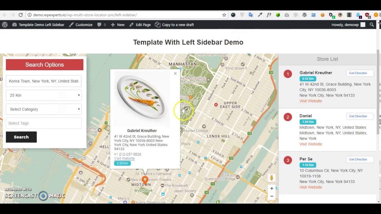 WP Multi Store Locator Pro