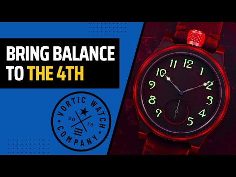 May the 4th Be With You! | Vortic Watch Company's Wristwatch conversion with added Lume.