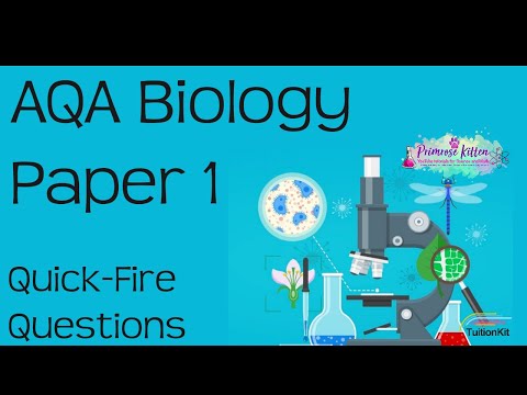 AQA Biology Paper 1 - 121 Quick-Fire Questions. Revision for 9-1 GCSE Combined Science or Biology