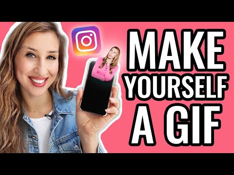 How To Make a Custom GIF On Instagram | Turn Yourself Into a GIF for Instagram Stories