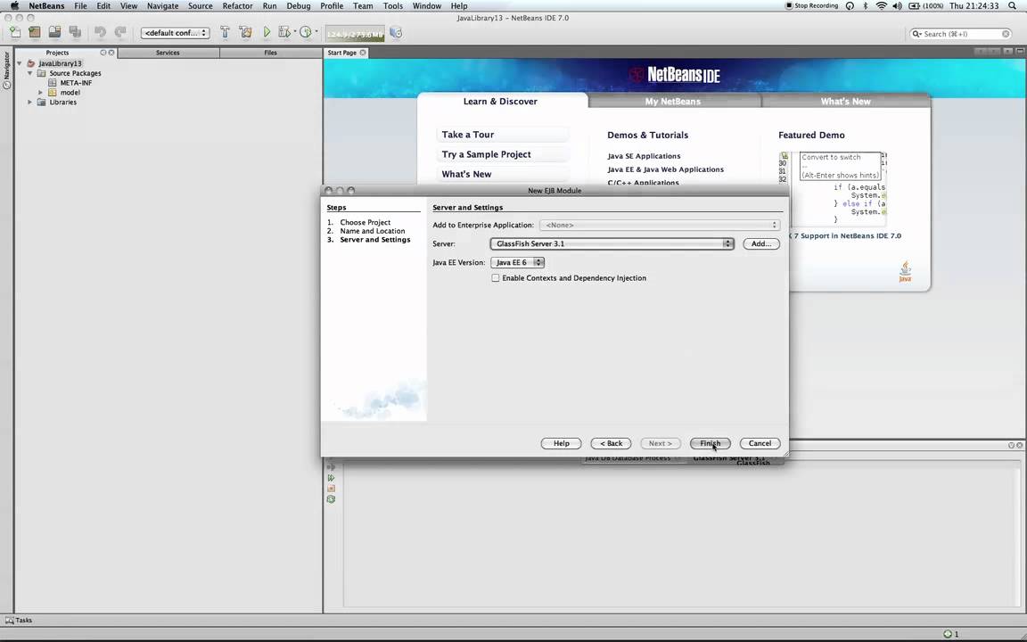 Java EE 6 JPA and EJB