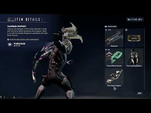 How to get the Pyra Opula items for free [warframe]
