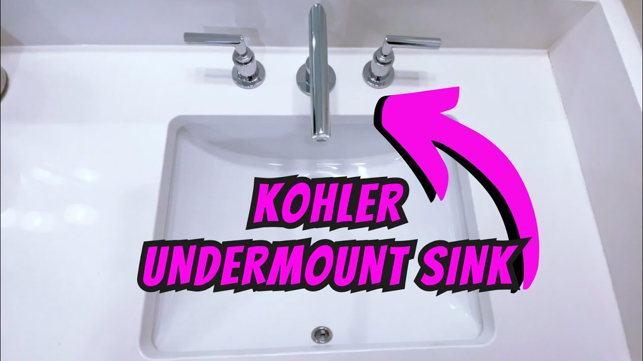 KOHLER Rectangular Bathroom Modern Sink