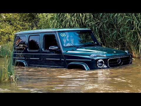 New Mercedes G-Wagon Off-road Test, 360 Turn and More!